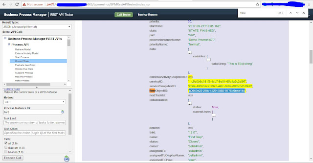 Move token using Rest API in IBM BPM