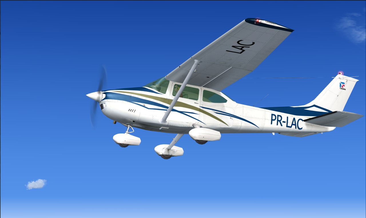 Flight Simulator 2004 Downloads: FS9-FSX/ Carenado C182Q PR-LAC