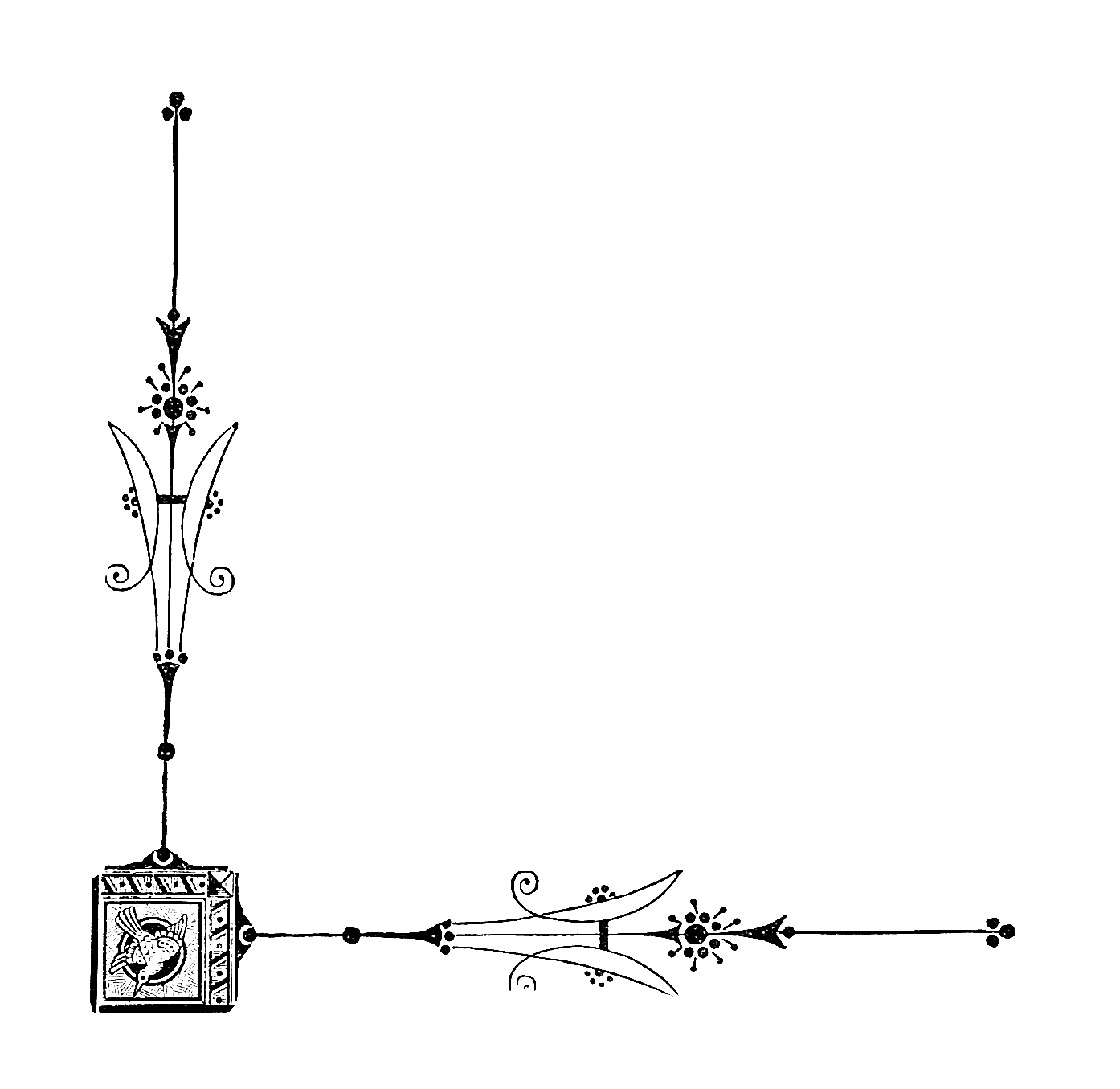 Digital Stamp Design: Free Corner Digital Stamp: Corner Design Digital ...