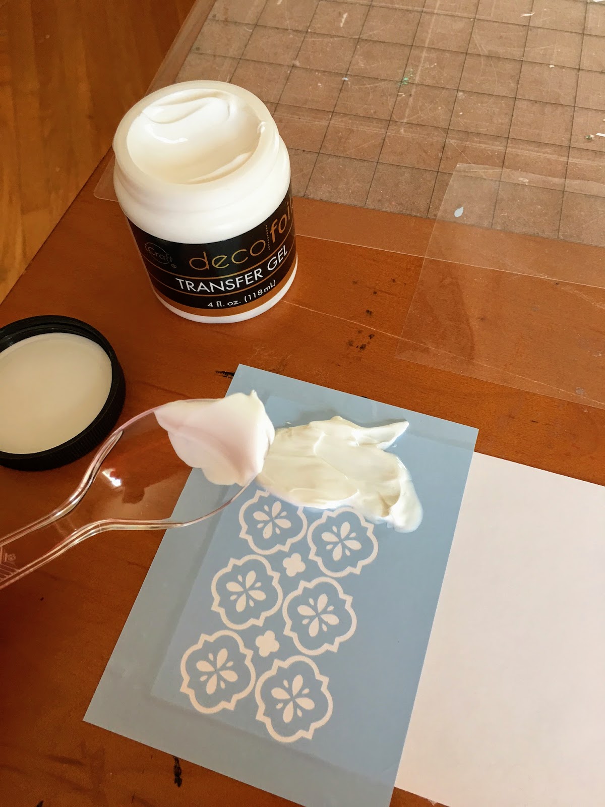 Deco Gel Transfer Gel and Foil Review and Silhouette Tutorial ...