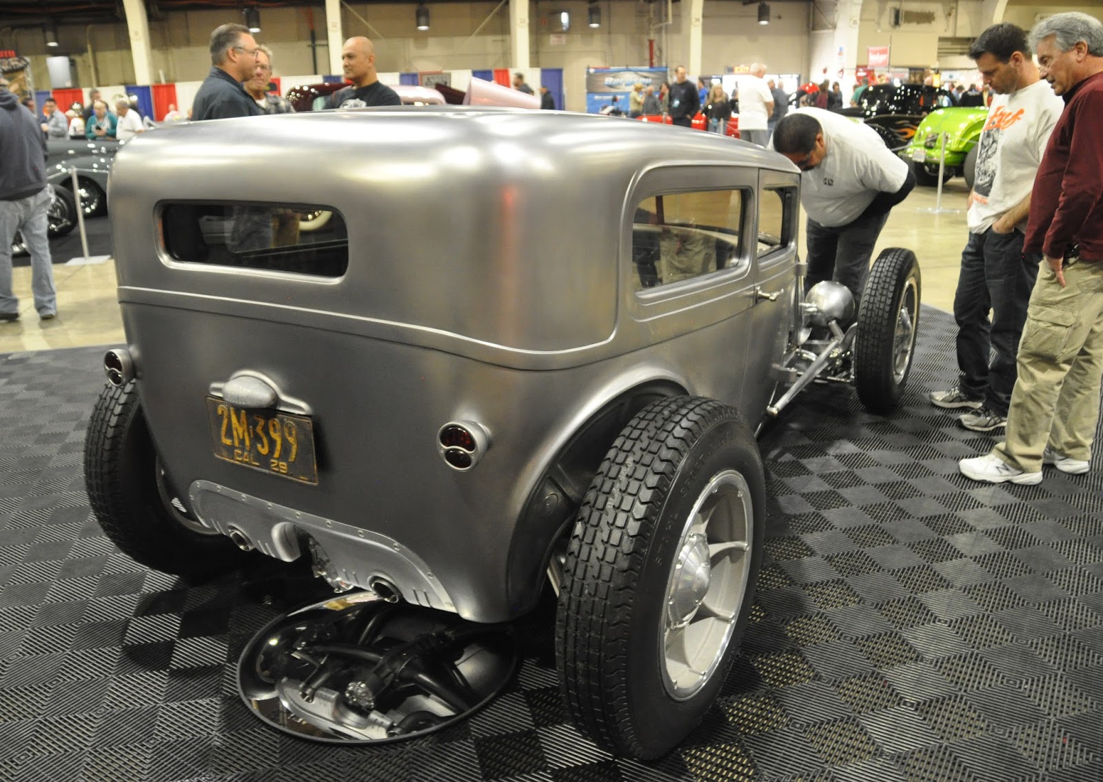 Just A Car Guy: cool car in the Rad Rods By Troy booth at GNRS
