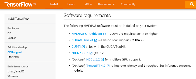 tensorflow gpu install - NVIDIA CUDA 설치하기 - 별별정보
