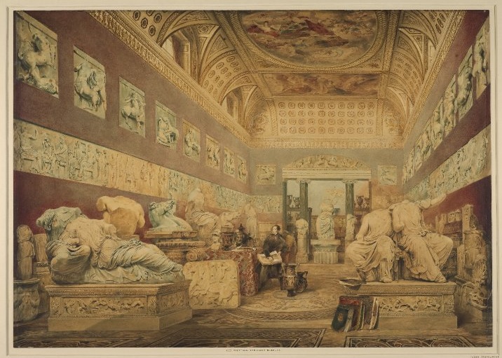 Spencer Alley: Watercolor Interiors by James Stephanoff (1784-1874)