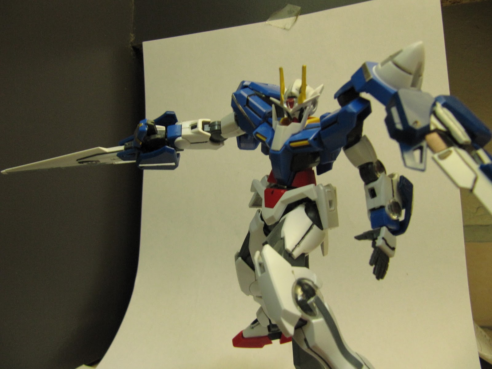 Lightning Quantum's Base: 00 Gundam with GN Convert Sword and GN ...