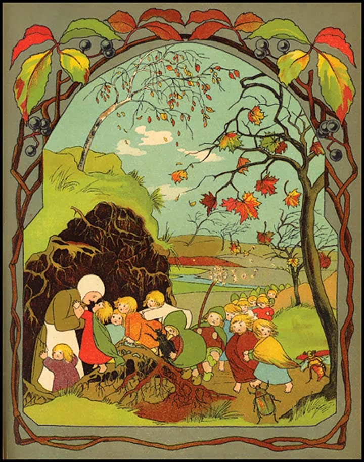 UNDER THE ROOT: fairytale friday with when the root children wake up