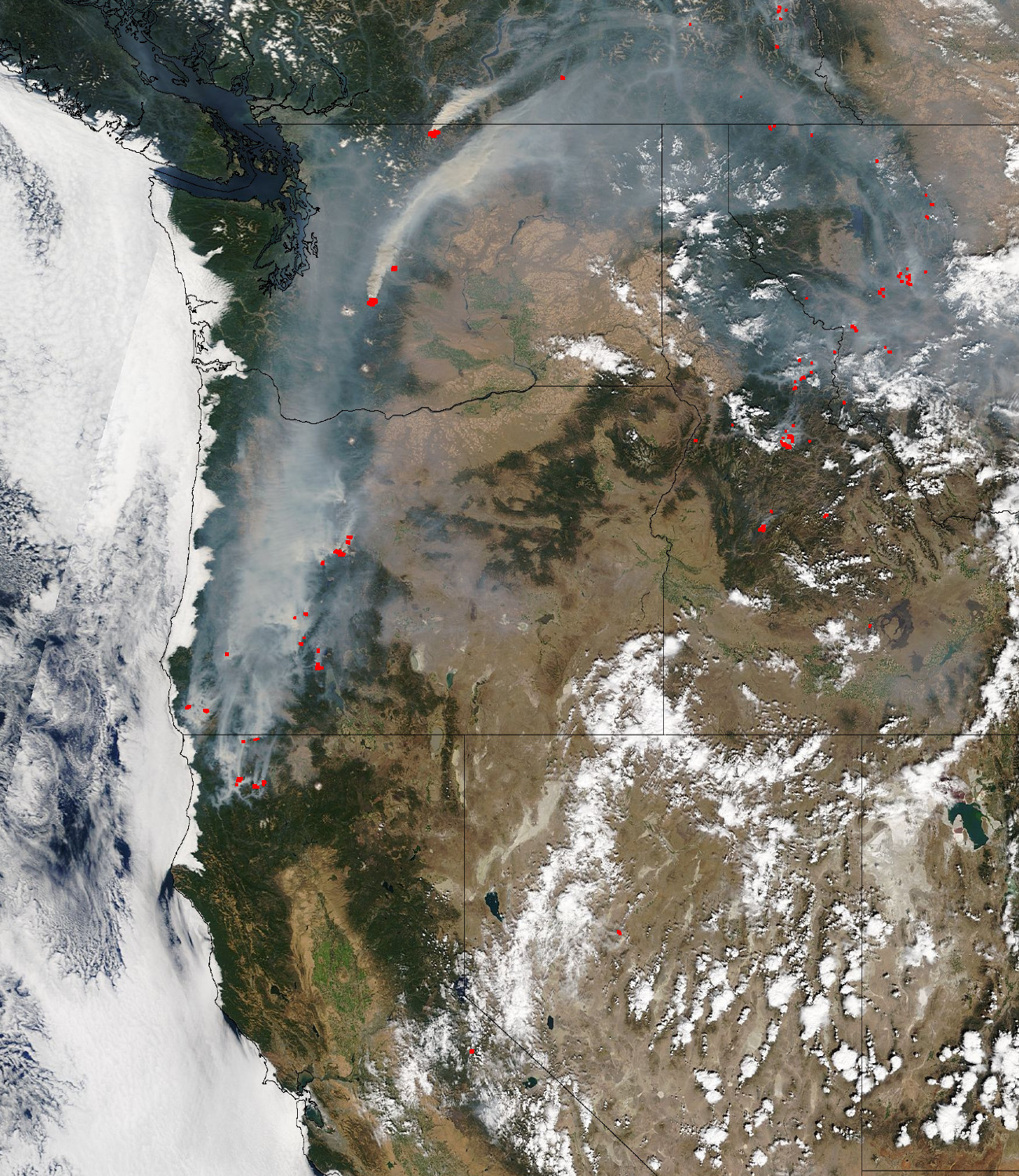 Washington Smoke Information: Overnight Smoke Forecast for Central WA