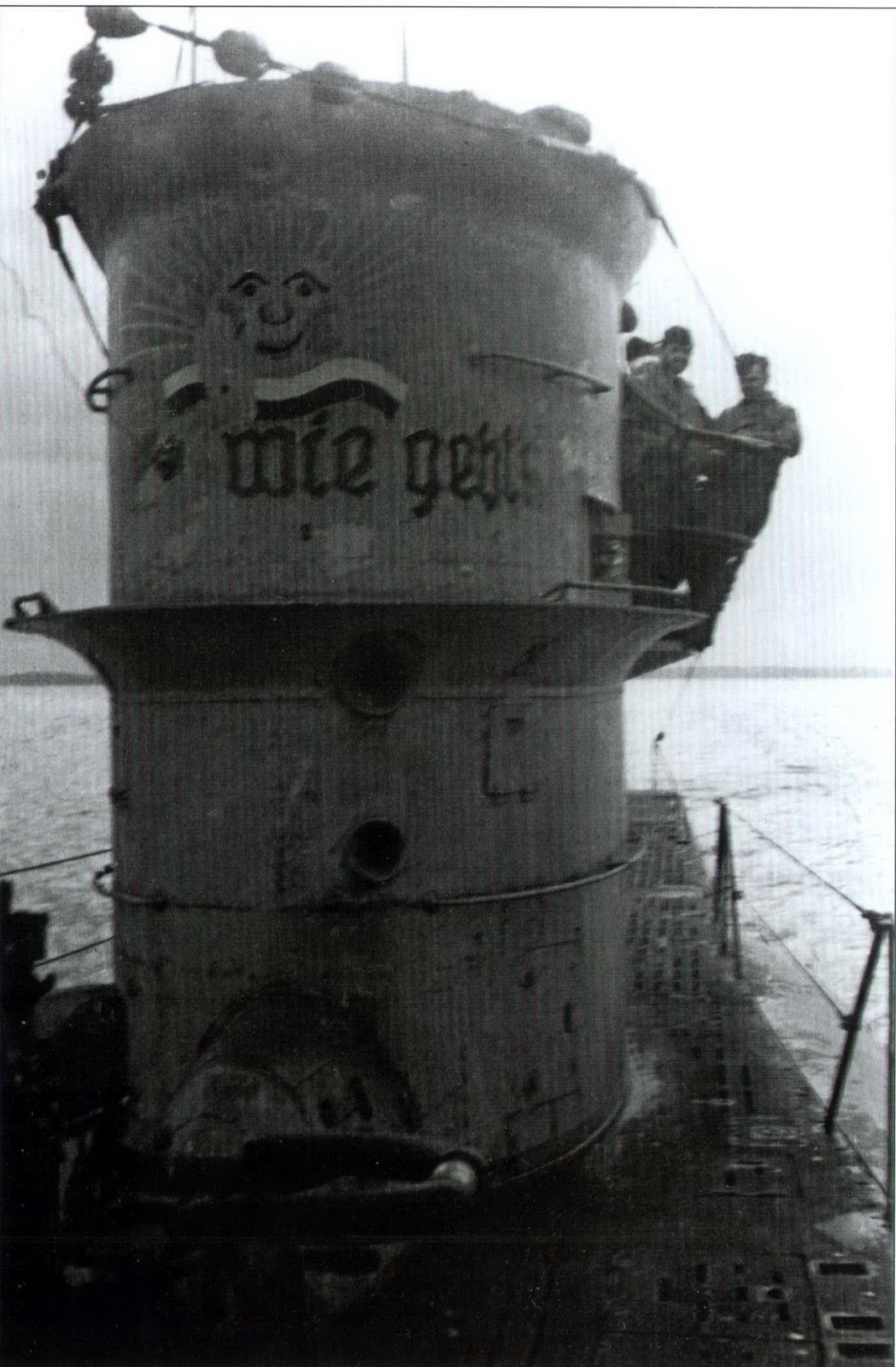 Men of Wehrmacht: “Hallo, wie geht’s?” Emblem of U-93