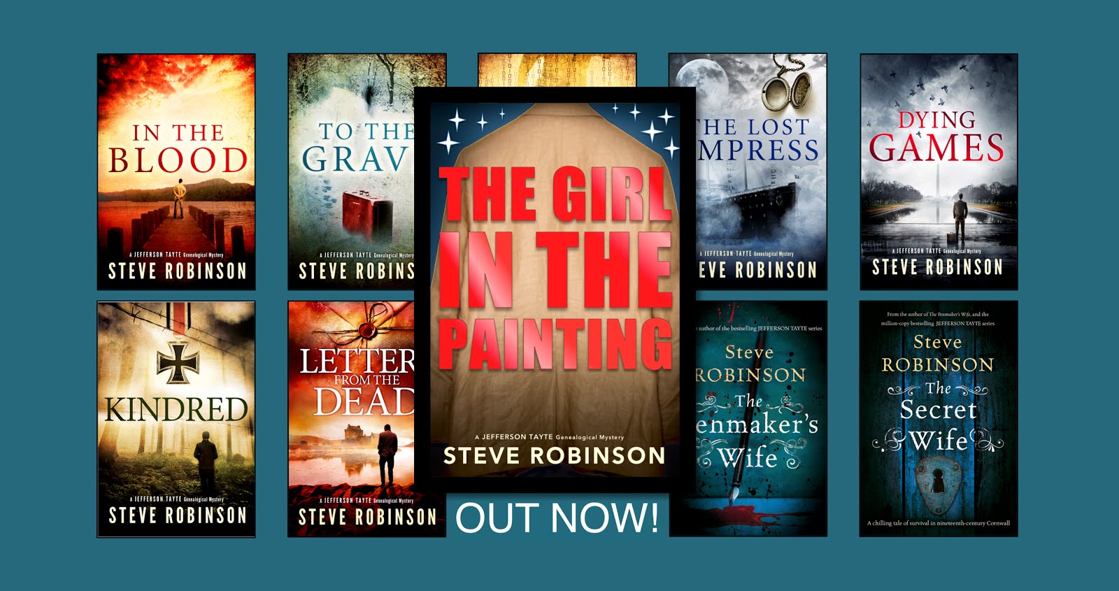 Steve Robinson - Author