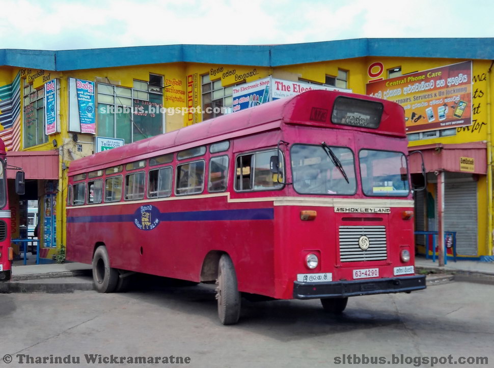 SLTB buses - ශ්‍රී ලංගම බස්: Lakdiwa Re-bodied Ashok Leyland Viking ...
