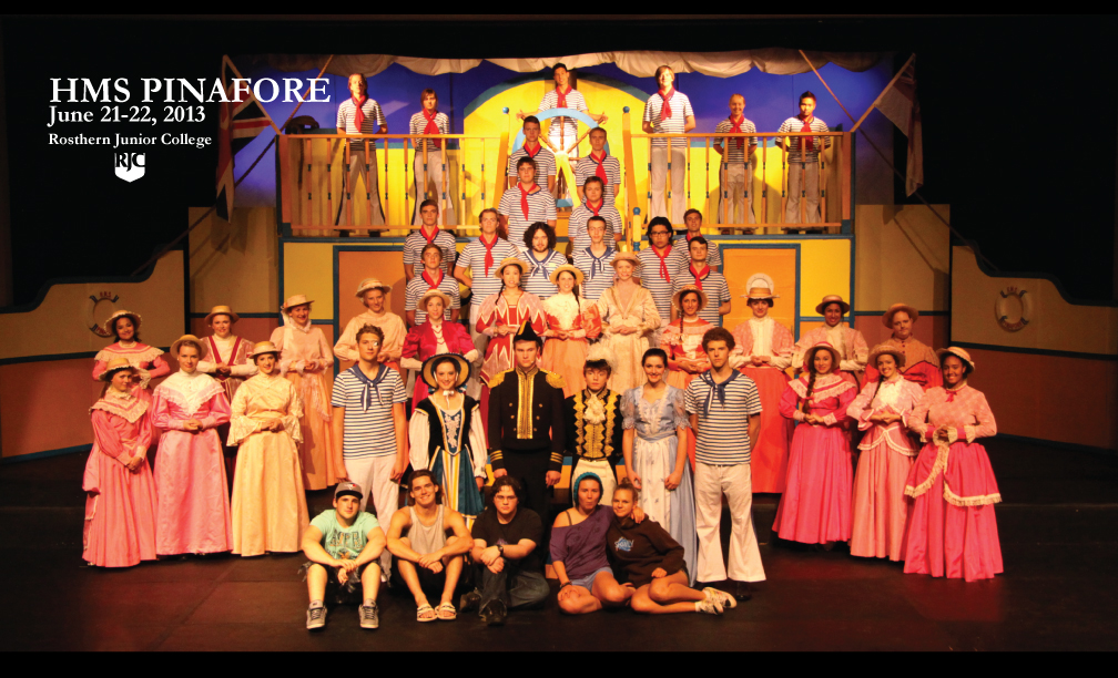 RJC Performing Arts: HMS Pinafore Cast Picture