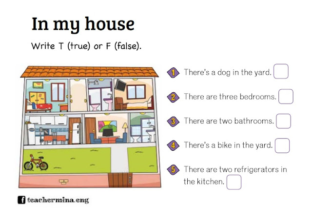 Teachermina: [activity] in my house