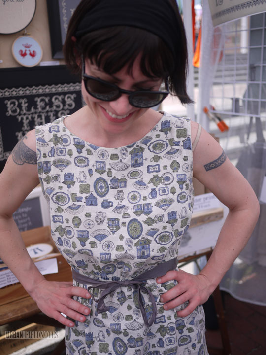 Urban Fieldnotes: Cross-Stitching in Style — Kimberly Scola of Chez ...