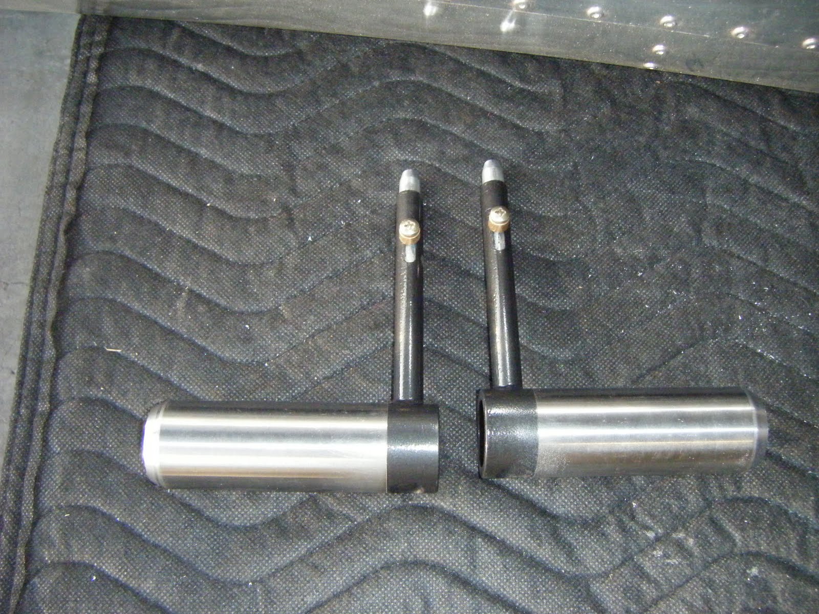 RV-12 Builder in Sandy, UT: Spar Pins, Flap Handle and Flap Handle ...