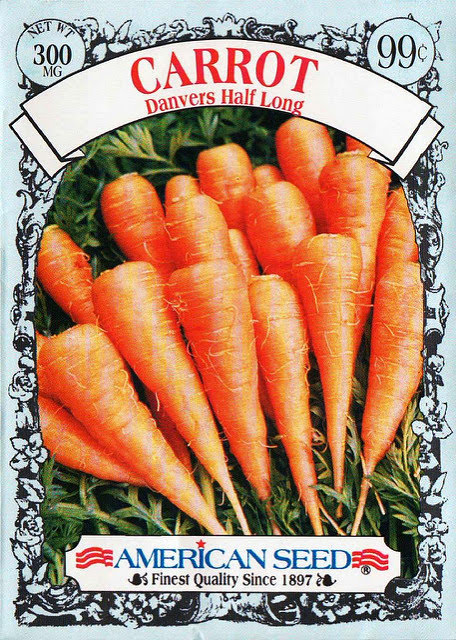 Carrot Seed Packet