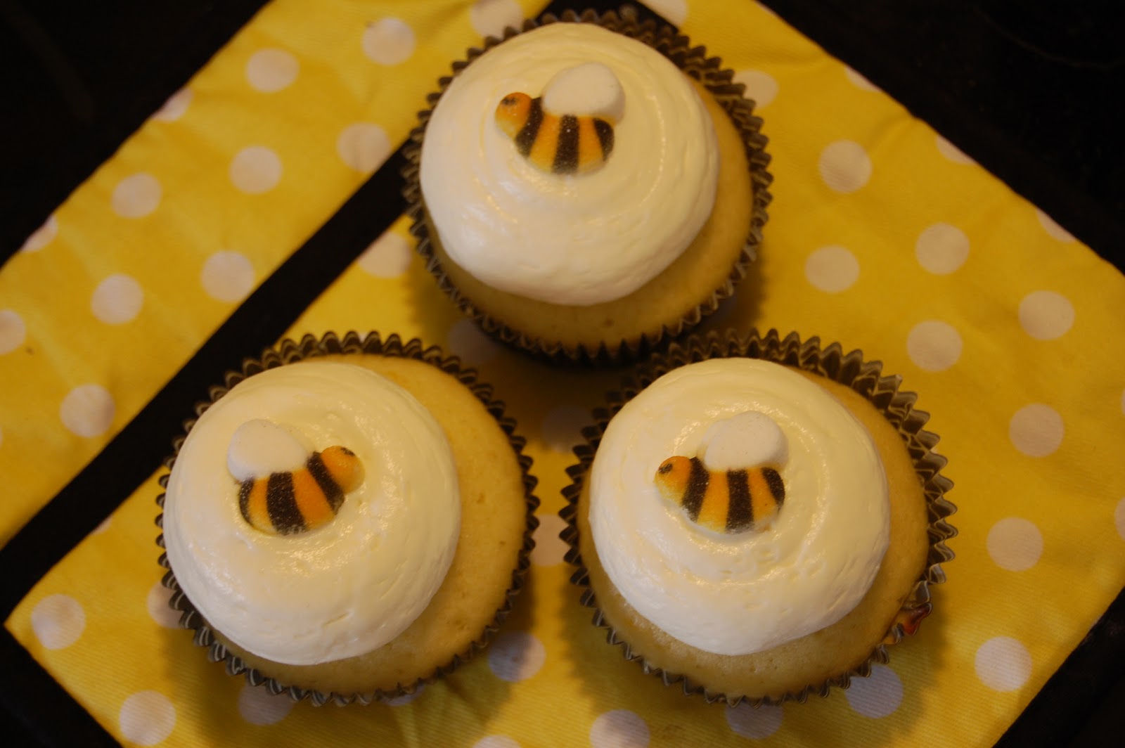 Cups By Kim: Lemon Olive Oil Cupcake with Goat Cheese Frosting