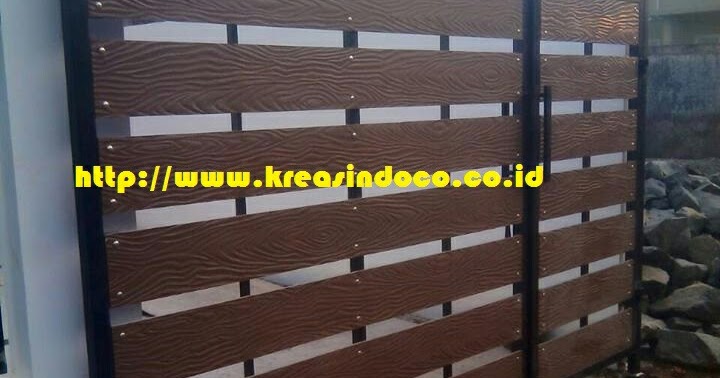 14+ Pagar Besi Woodplank