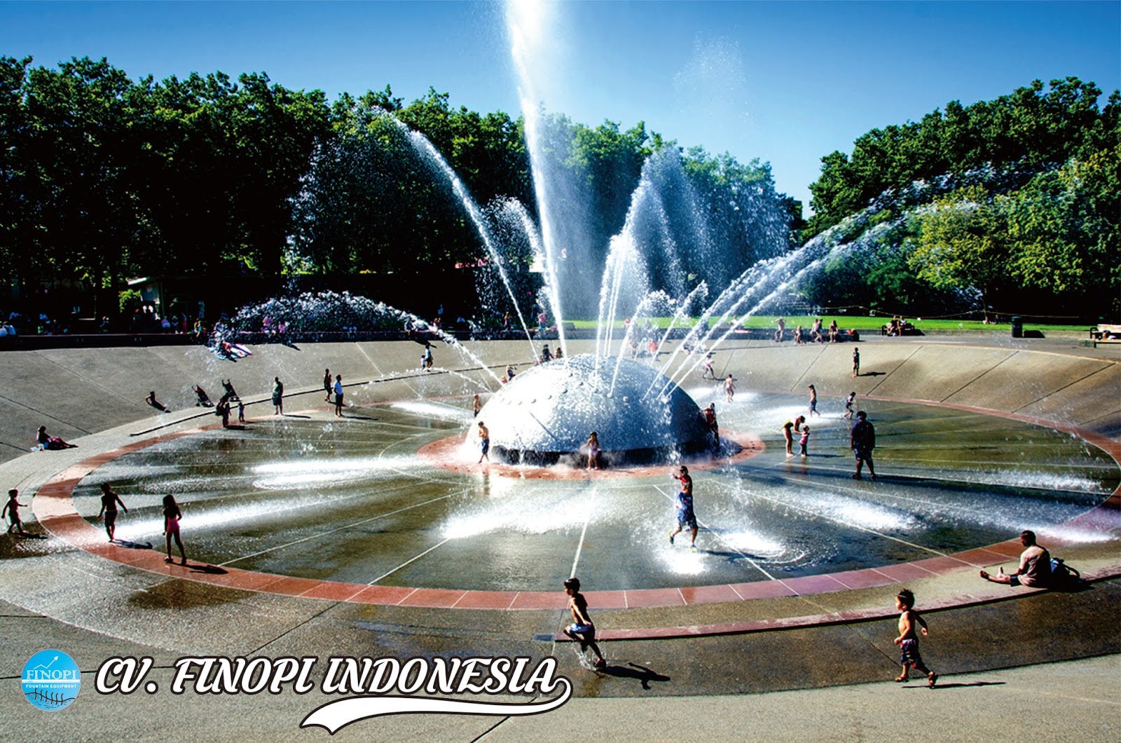 Playground Fountain - AIR MANCUR MENARI