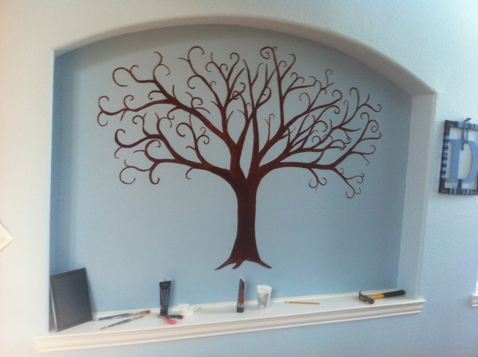 DIY Duffy: Family Tree Wall Display
