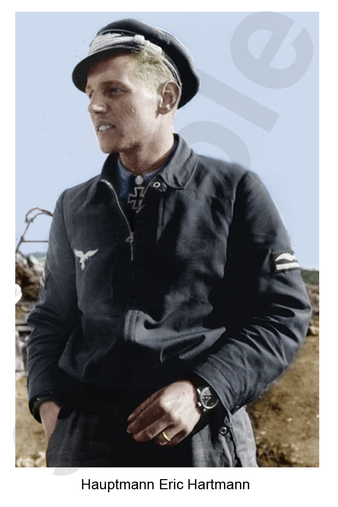 LUFTWAFFE PILOT COLOUR PHOTOS: JG 52 ERICH HARTMANN