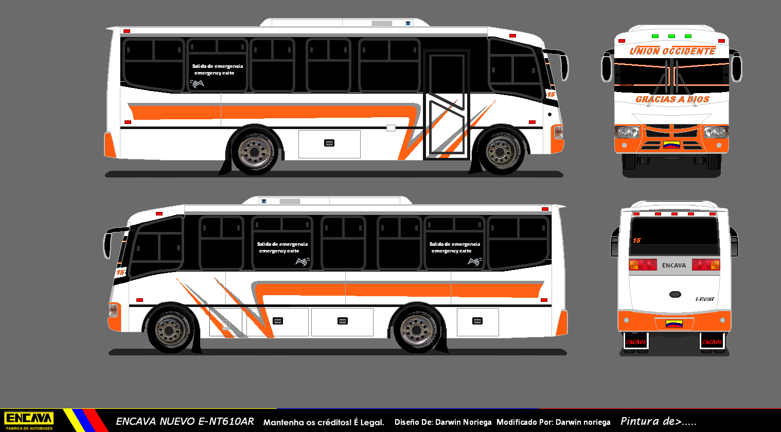 Diseños Autobuses VNZLA: octubre 2014