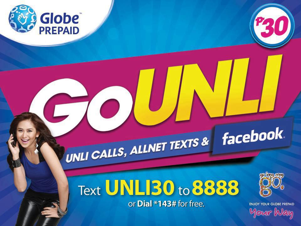 VMOBILE: GLOBE GO UNLI