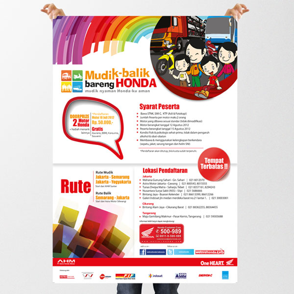 Contoh Desain Poster Simple