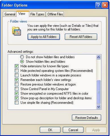 Open System Volume Information Folder On Windows Computer