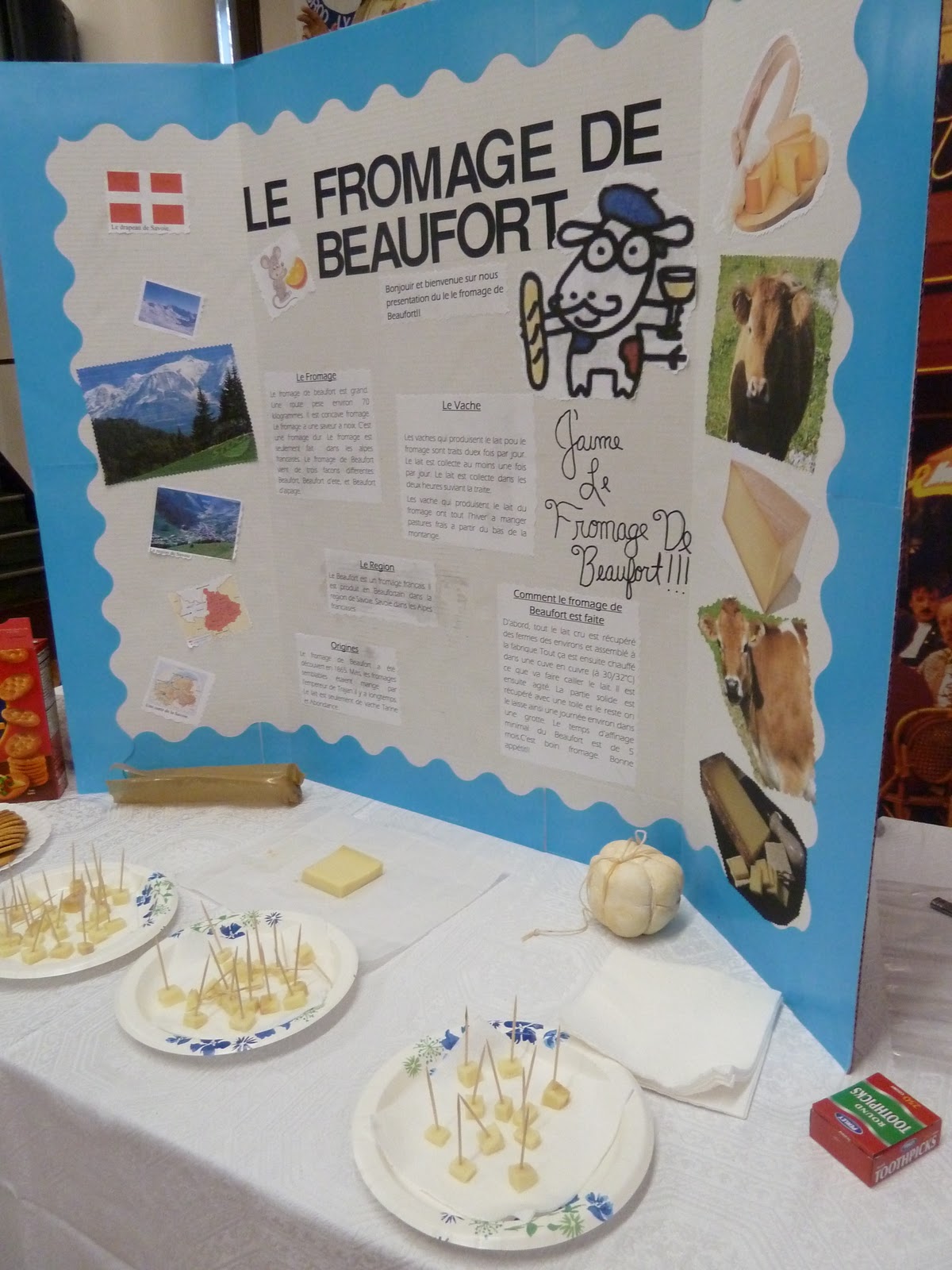 Visitation French: French Cheese Projects - National French Week