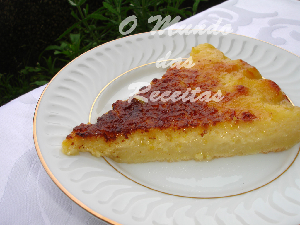 O mundo das receitas: Queijada de Laranja