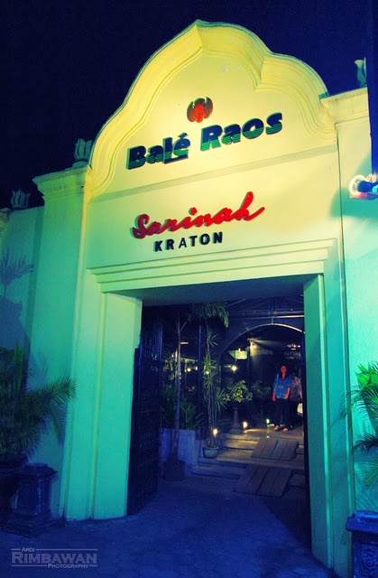 Bale Raos Royal Cuisine Restaurant - Yogyakarta City Guide