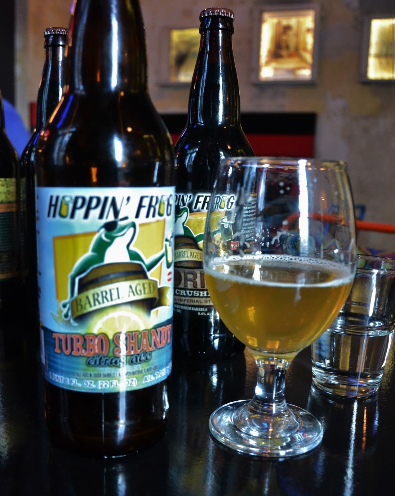 Hoppin' Frog Brewery - przegląd piw (panel degustacyjny Pub Absurdalna)