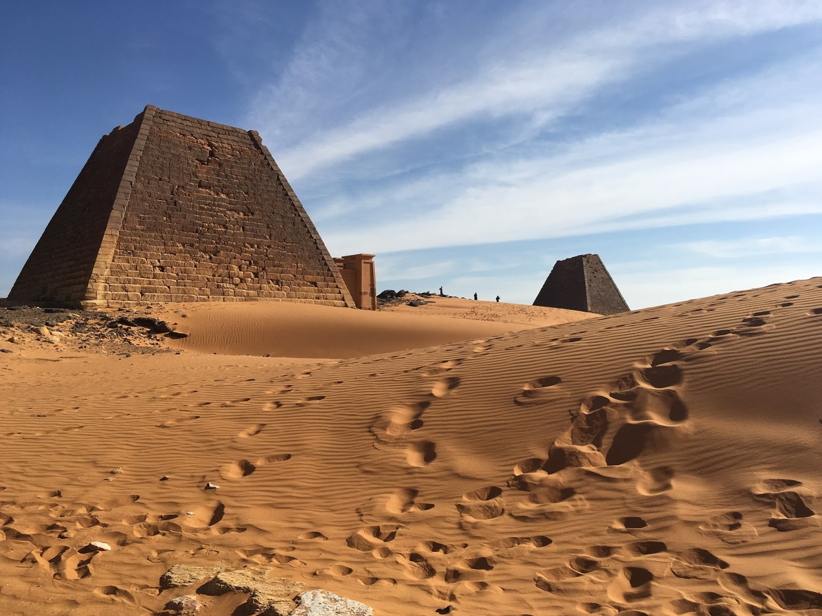 The Pyramids of Meroe, Sudan
