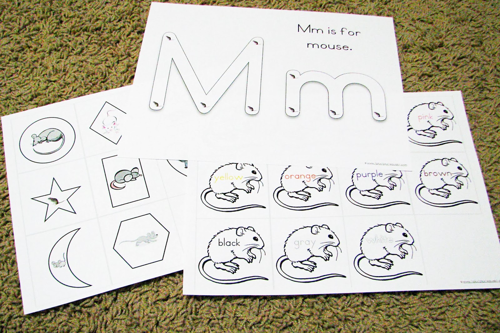 Mommy's Little Helper: Letter M/Mouse