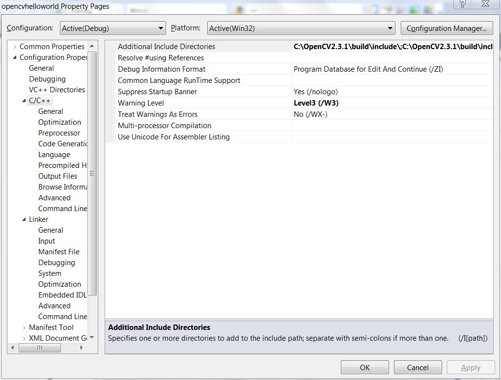 Yu's Coding Garden : How to start practicing OpenCV on VC++ ... Yu's Coding Garden : How to start practicing OpenCV on VC++ ...