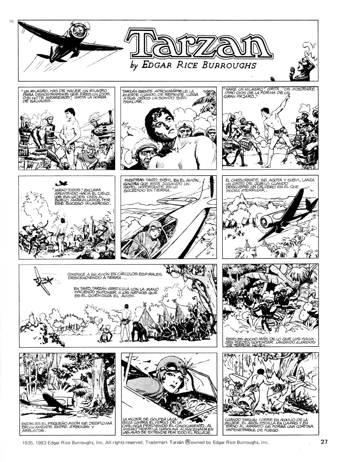 Galicia Comic: Cuando el comic es nostalgia 3 - Harold R. Foster