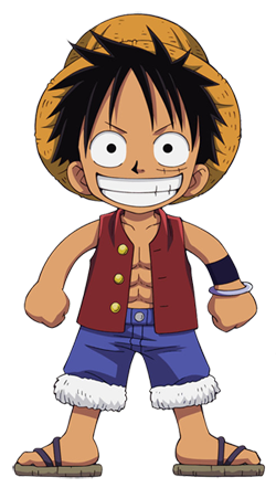 Mancita: Amigurumi - Luffy (versión Chibi)