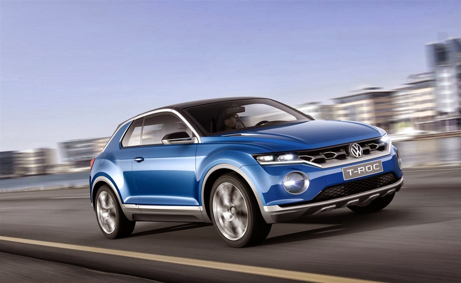 КЛАССНЫЕ ФОТО АВТО! (и не только): Volkswagen T-ROC Concept. Концепция ...