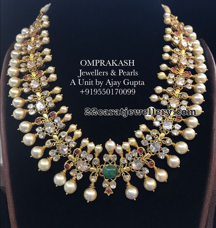 Royal Look Latest Pachi Diamond Sets - Jewellery Designs