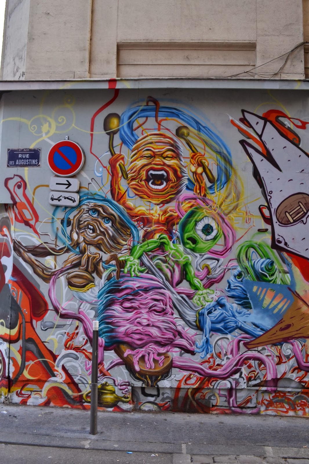 À la découverte de Lyon : Street Art lyonnais, THTF, Birdy Kids, Kesa ...