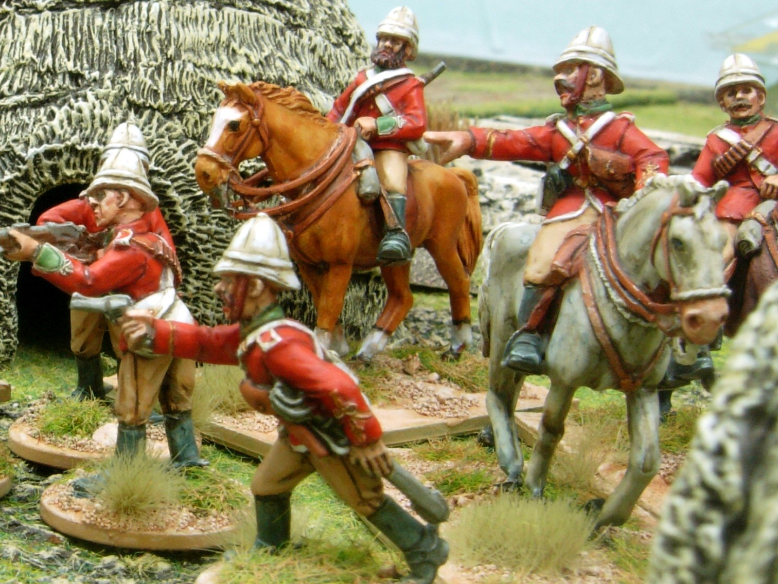 Wargaming with Silver Whistle: Imperial Mounted Infantry