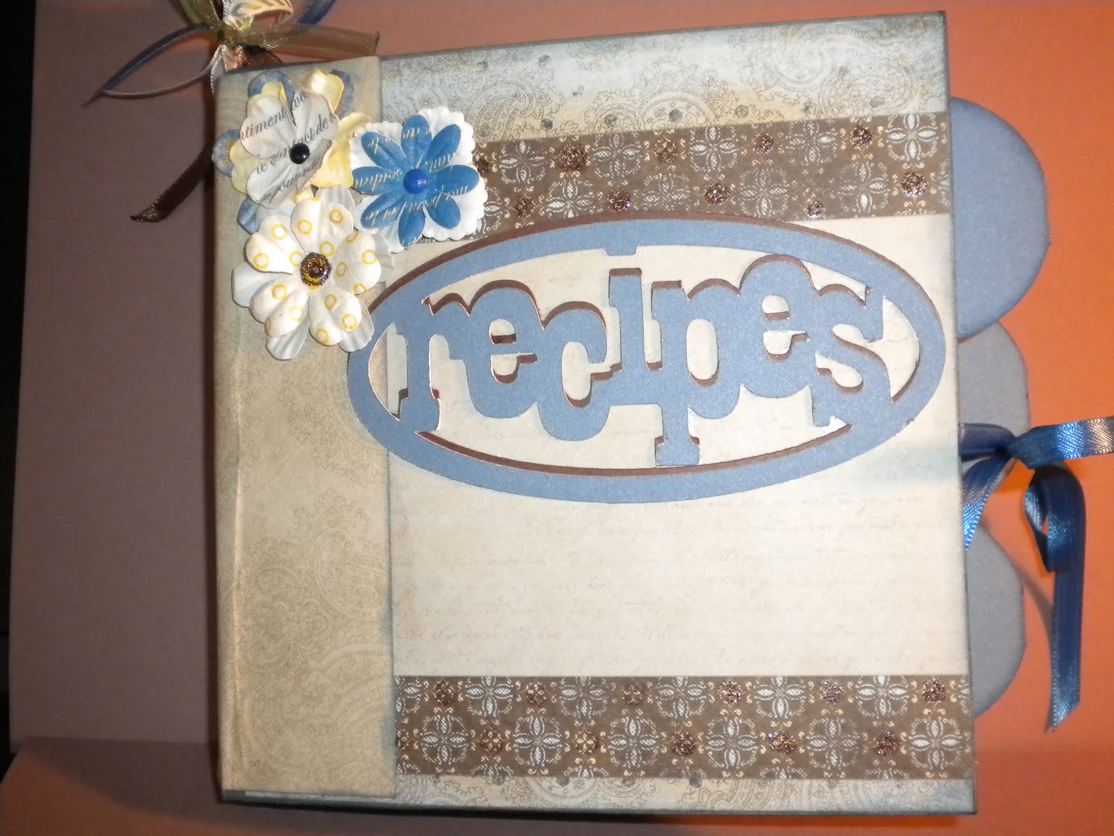 Wendy's Scrapbook Nook: Recipe Paper Bag Mini-Album