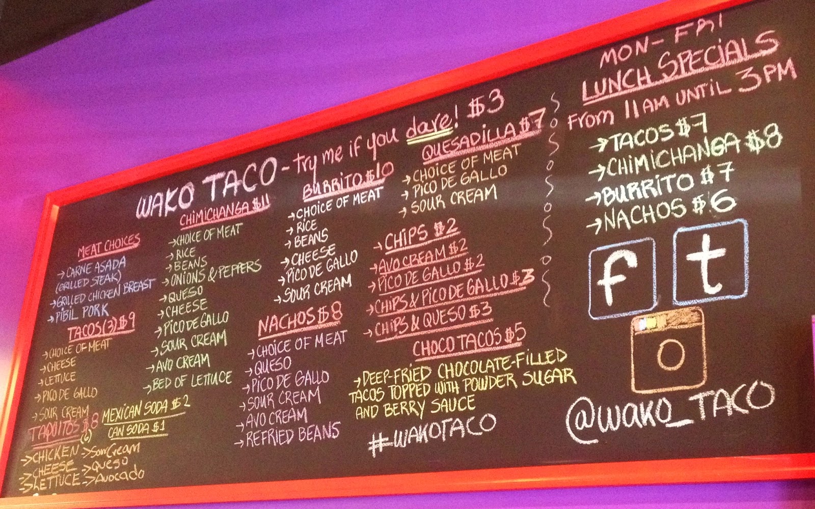 The Gluten & Dairy-Free Review Blog: Wako Taco Review