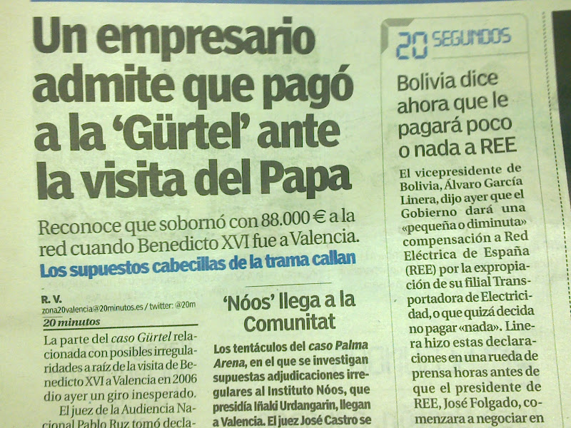 HISTORIAS DE ESTA VIDA....: RECORTES DE PERIODICOS O DIARIOS.........