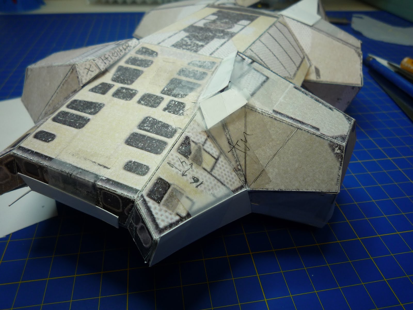 GATTACA MODELS AND PROPS: 3D printed parts for the Interstellar Lander