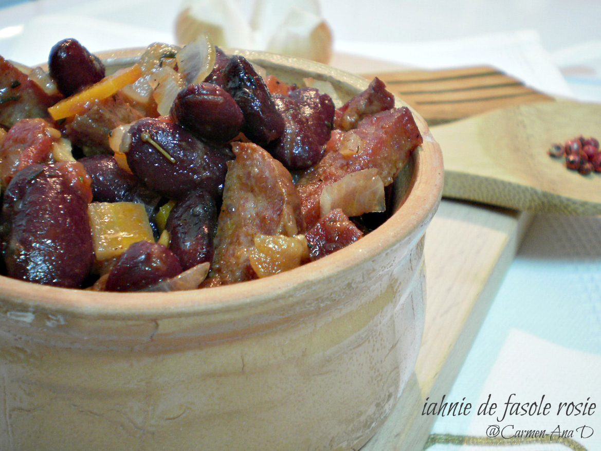 savoarea bucatelor: Iahnie de fasole rosie