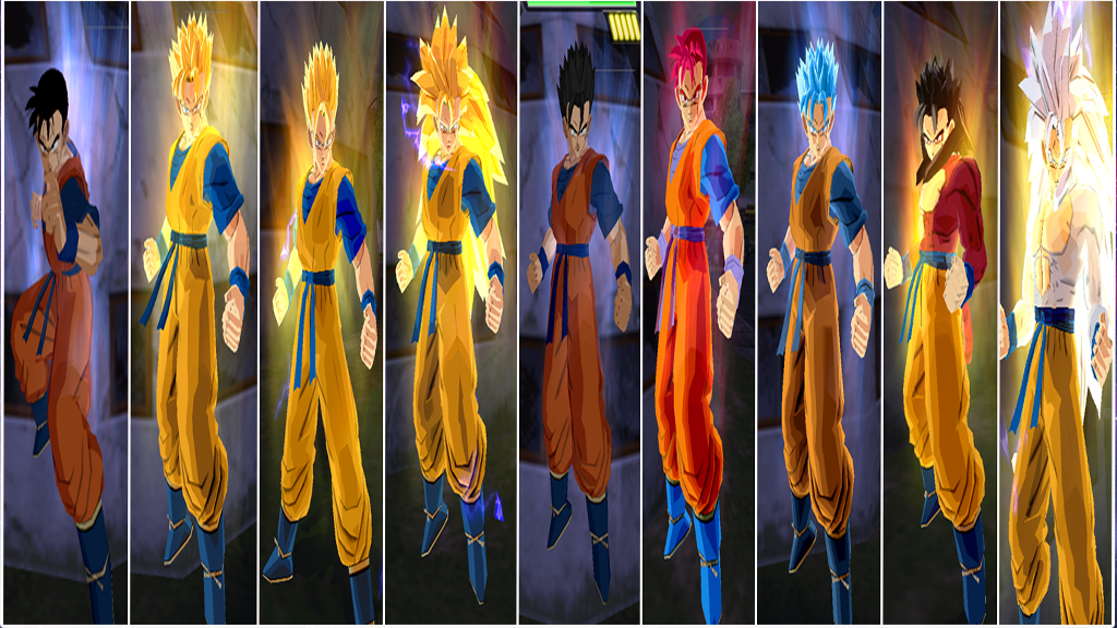mods dbz BR: future gohan ultimate pack