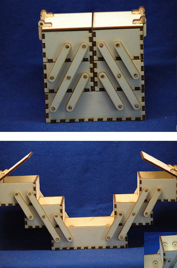 Vector Troquel ToolBox and Castillo MDF for short laser - vector for laser