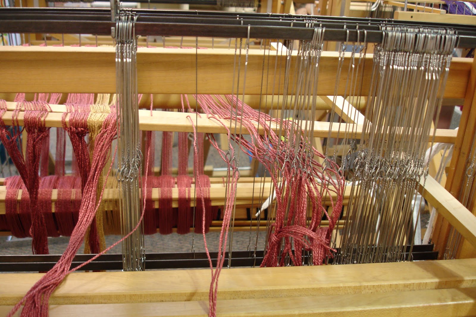 One Planet Yarn and Fiber: Learning to Weave on a Four Harness Loom ...