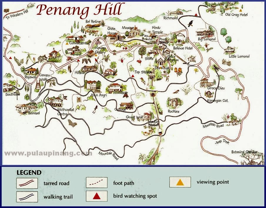jalanjalan: Penang Hill, Penang