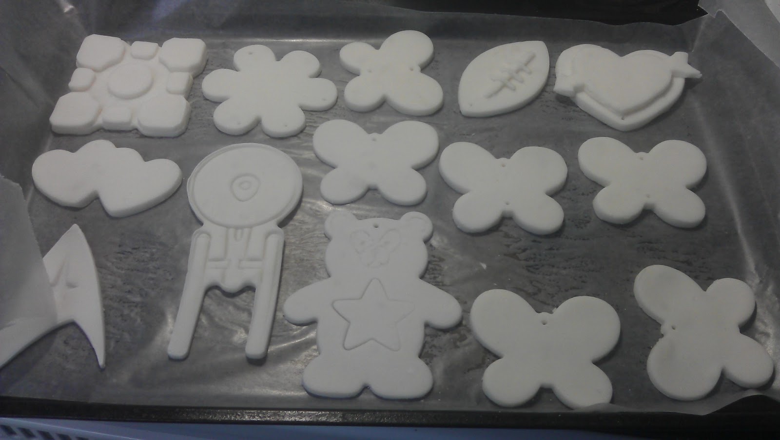 Claire's Craft of the Week: Cornstarch Dough Decorations